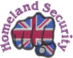 Homeland Security Embroidery Design | EmbroideryDesigns.com