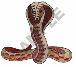 COBRA Embroidery Design | EmbroideryDesigns.com