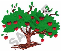 APPLE TREE Embroidery Design | EmbroideryDesigns.com