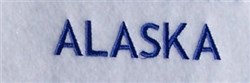 Alaska Embroidery Design | EmbroideryDesigns.com