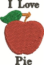 Apple Pie Embroidery Design | EmbroideryDesigns.com