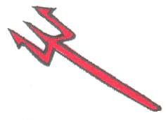 Pitchfork Embroidery Design | EmbroideryDesigns.com