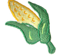 Corn Embroidery Design | EmbroideryDesigns.com