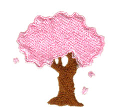 Fall Tree Embroidery Design | EmbroideryDesigns.com