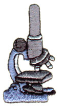 Microscope Embroidery Design | EmbroideryDesigns.com
