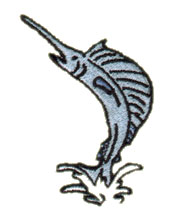 Sailfish Embroidery Design | EmbroideryDesigns.com