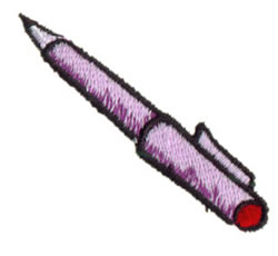Pen Embroidery Design | EmbroideryDesigns.com