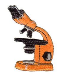 Microscope Embroidery Design | EmbroideryDesigns.com
