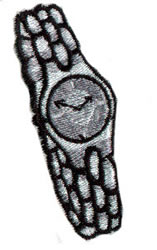 Watch Embroidery Design | EmbroideryDesigns.com
