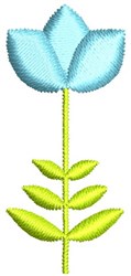 Tulip Embroidery Design | EmbroideryDesigns.com