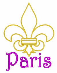 Paris Embroidery Design | EmbroideryDesigns.com