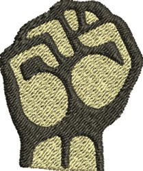 Power Fist Embroidery Design | EmbroideryDesigns.com