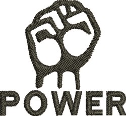 Power Fist Embroidery Design | EmbroideryDesigns.com