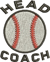 Head Coach Embroidery Design | EmbroideryDesigns.com