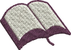 Open Bible Embroidery Design | EmbroideryDesigns.com