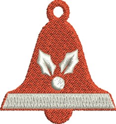 Holly Bell Embroidery Design | EmbroideryDesigns.com