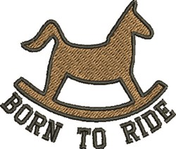 Born ride Embroidery Design | EmbroideryDesigns.com
