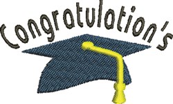 Congratulations Embroidery Design | EmbroideryDesigns.com