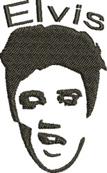 Elvis Embroidery Design | EmbroideryDesigns.com
