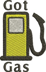 Got Gas Embroidery Design | EmbroideryDesigns.com