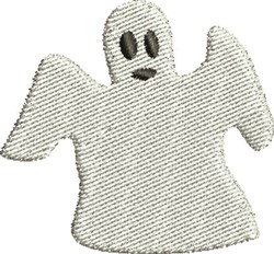 Halloween Ghost Embroidery Design | EmbroideryDesigns.com