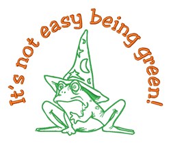 Ribbit Frog Prince Embroidery Design | EmbroideryDesigns.com