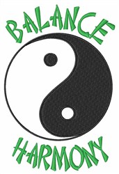 Restore The Balance Embroidery Design | EmbroideryDesigns.com