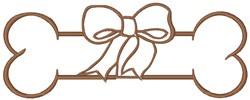 Bone Embroidery Design | EmbroideryDesigns.com