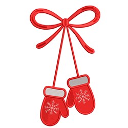 Winter Mittens Embroidery Design | EmbroideryDesigns.com