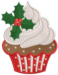Holiday Cupcake Bliss Embroidery Design | EmbroideryDesigns.com