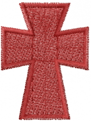 Cross Embroidery Design | EmbroideryDesigns.com