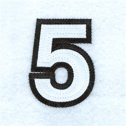 Applique Block Font Embroidery Design | EmbroideryDesigns.com