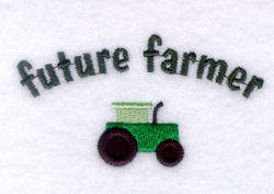 Future Farmer Embroidery Design | EmbroideryDesigns.com