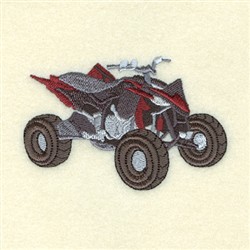 Sport ATV Embroidery Design | EmbroideryDesigns.com