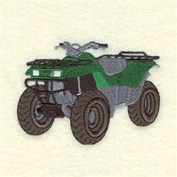 Utility ATV Embroidery Design | EmbroideryDesigns.com
