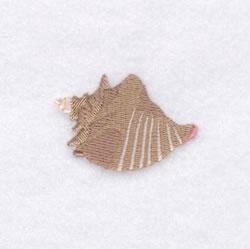 Conch Shell Embroidery Design | EmbroideryDesigns.com