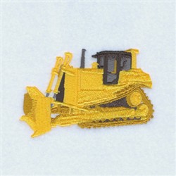 Bulldozer Embroidery Design | EmbroideryDesigns.com