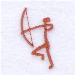 Archer Embroidery Design | EmbroideryDesigns.com