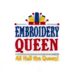 Embroidery Queen Embroidery Design | EmbroideryDesigns.com