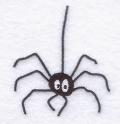 Dangling Spider Embroidery Design | EmbroideryDesigns.com