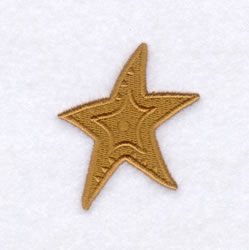 Star Shape Filled Embroidery Design | EmbroideryDesigns.com
