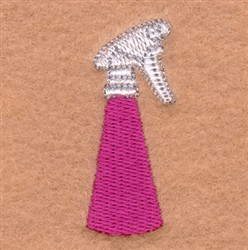 Spray Bottle Embroidery Design | EmbroideryDesigns.com