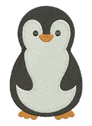 Penguin Embroidery Design | EmbroideryDesigns.com