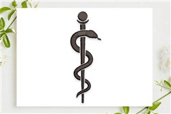 Medical Symbol Embroidery Design | EmbroideryDesigns.com