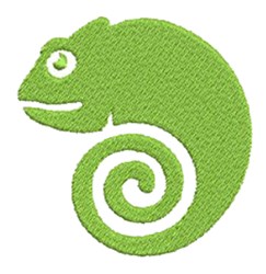 Chameleon Embroidery Design | EmbroideryDesigns.com