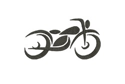 Motorcycle Embroidery Design | EmbroideryDesigns.com