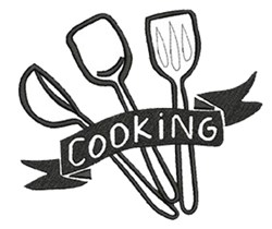 Cooking Embroidery Design | EmbroideryDesigns.com