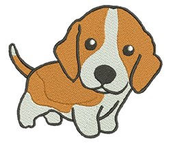 Puppy Embroidery Design | EmbroideryDesigns.com