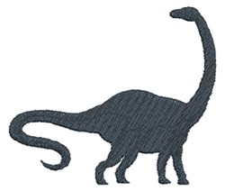 Brontosaurus Embroidery Design | EmbroideryDesigns.com