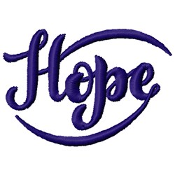 Hope Embroidery Design | EmbroideryDesigns.com